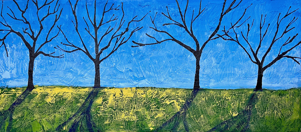 stunning abstract tree paintings for your inspiration