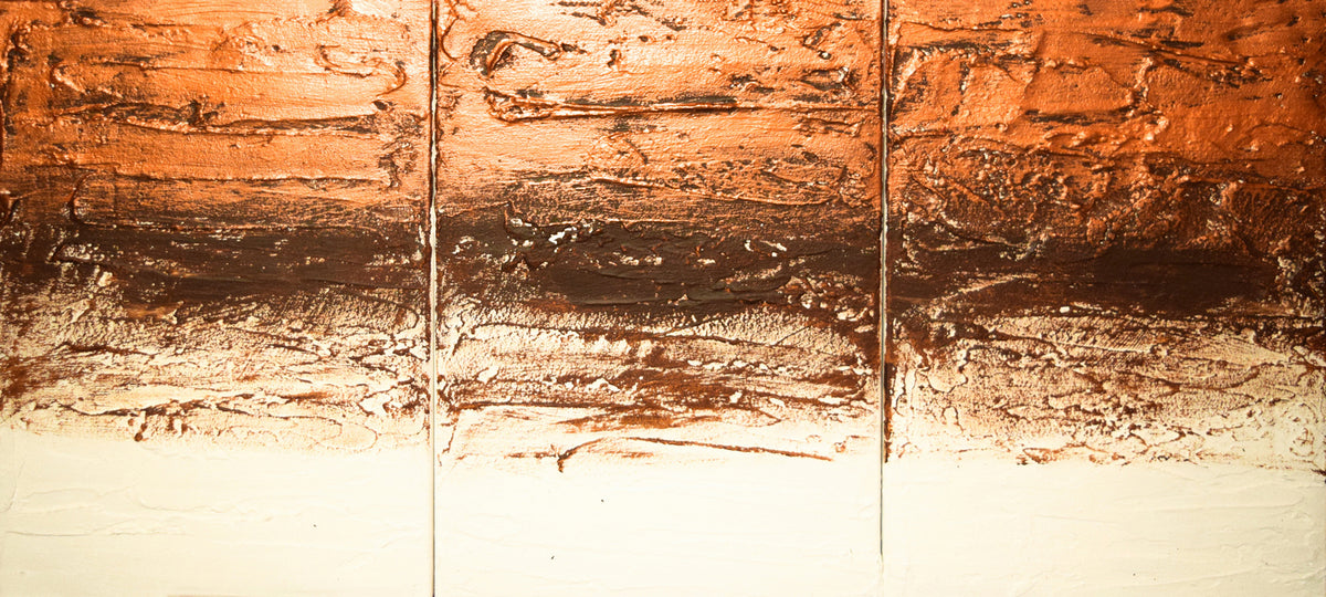 copper paintings original abstract art uk