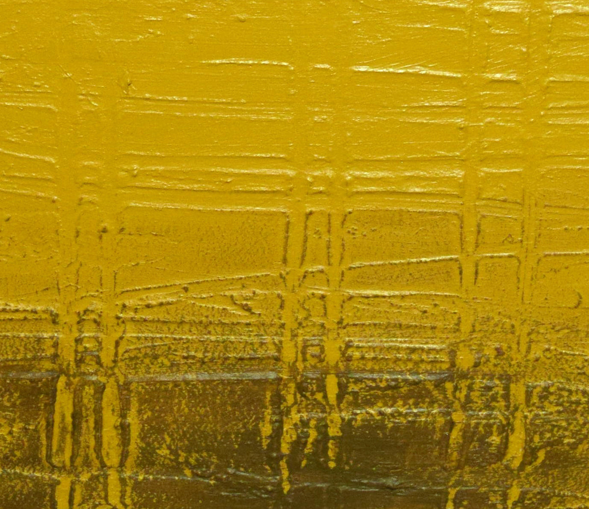 yellow abstract painting " Yellow Trance " contemporary art to buy