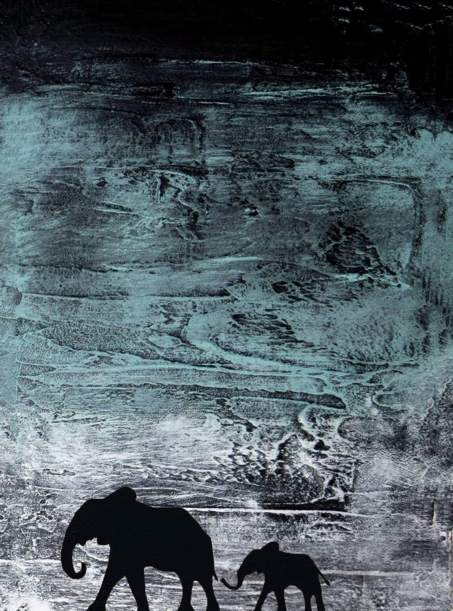 paintings of elephants for sale, animal paintings abstract